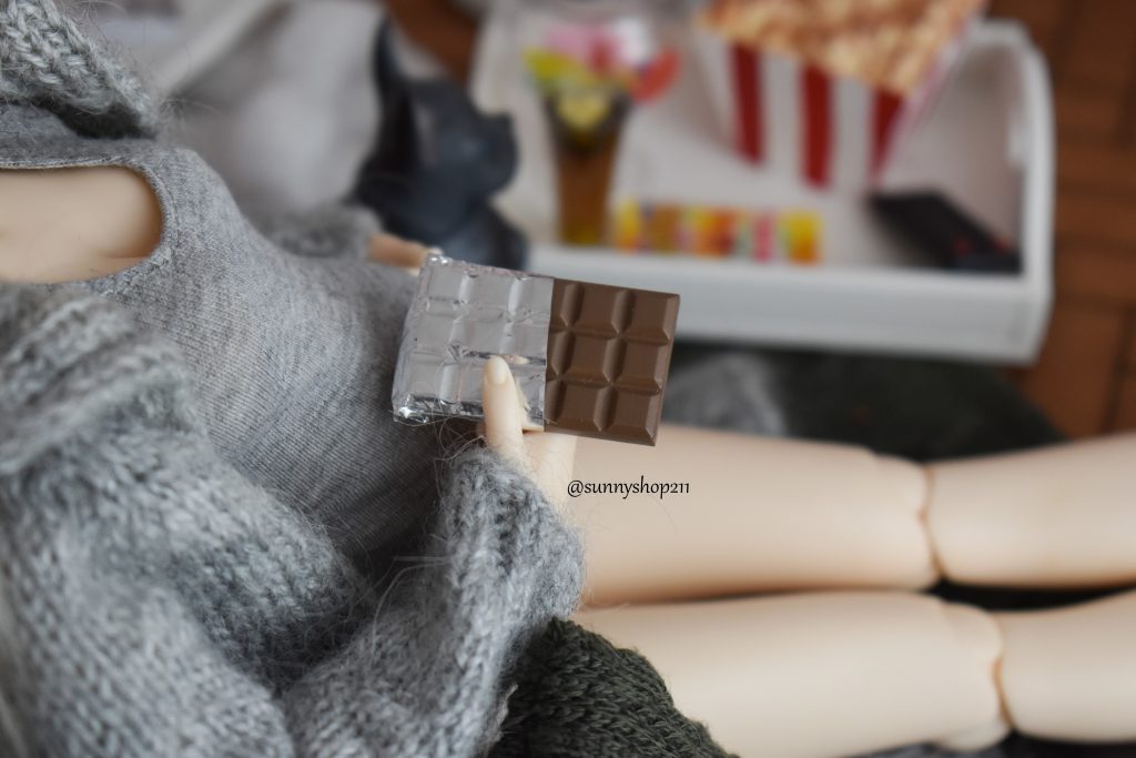 Tablette de Chocolat simulation miniature minifee ,MSD