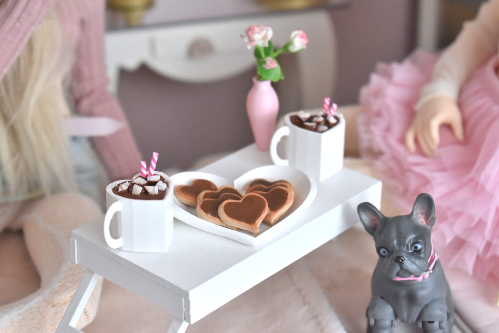 Tasse cœur miniature 1/4 custom minifee, MSD